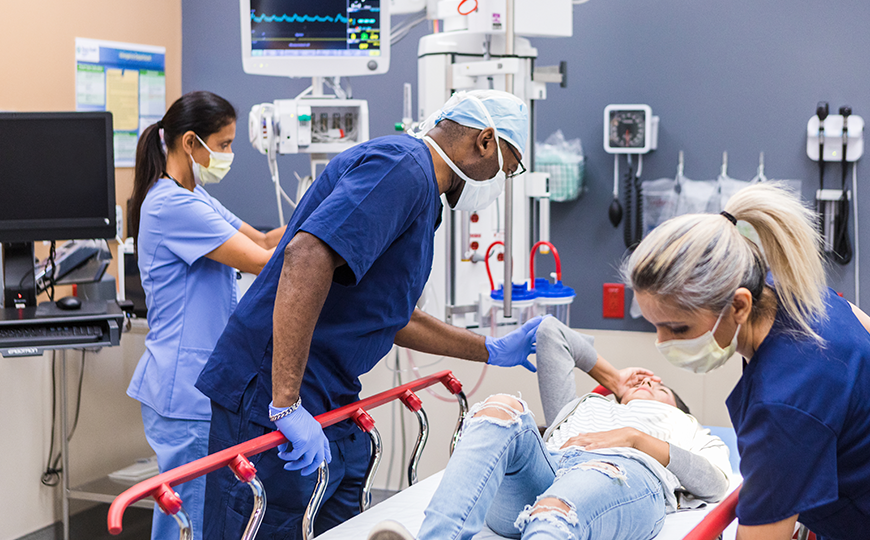 Interprofessional and collaborative care model in the emergency department of Montfort Hospital