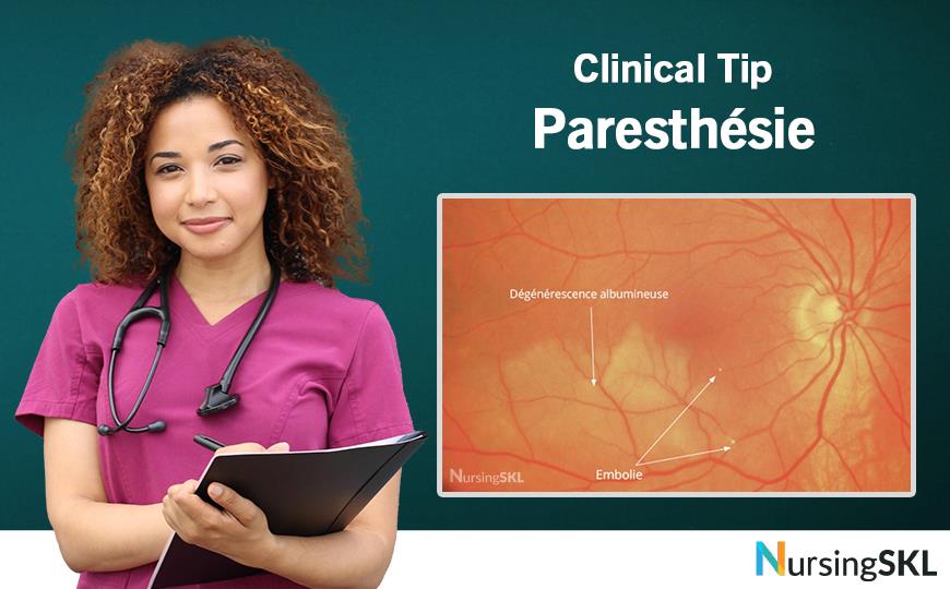 Un homme de 73 ans se présente avec des fourmillements et picotements ...